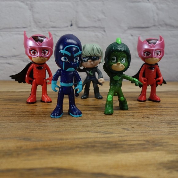 Toys | Pj Mask Set Of 5 3 Action Figures | Poshmark